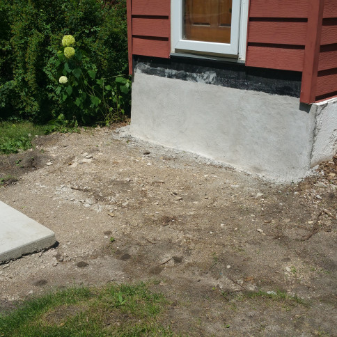 Prefab 1 Cedar Tone Stoop | Decks By Design